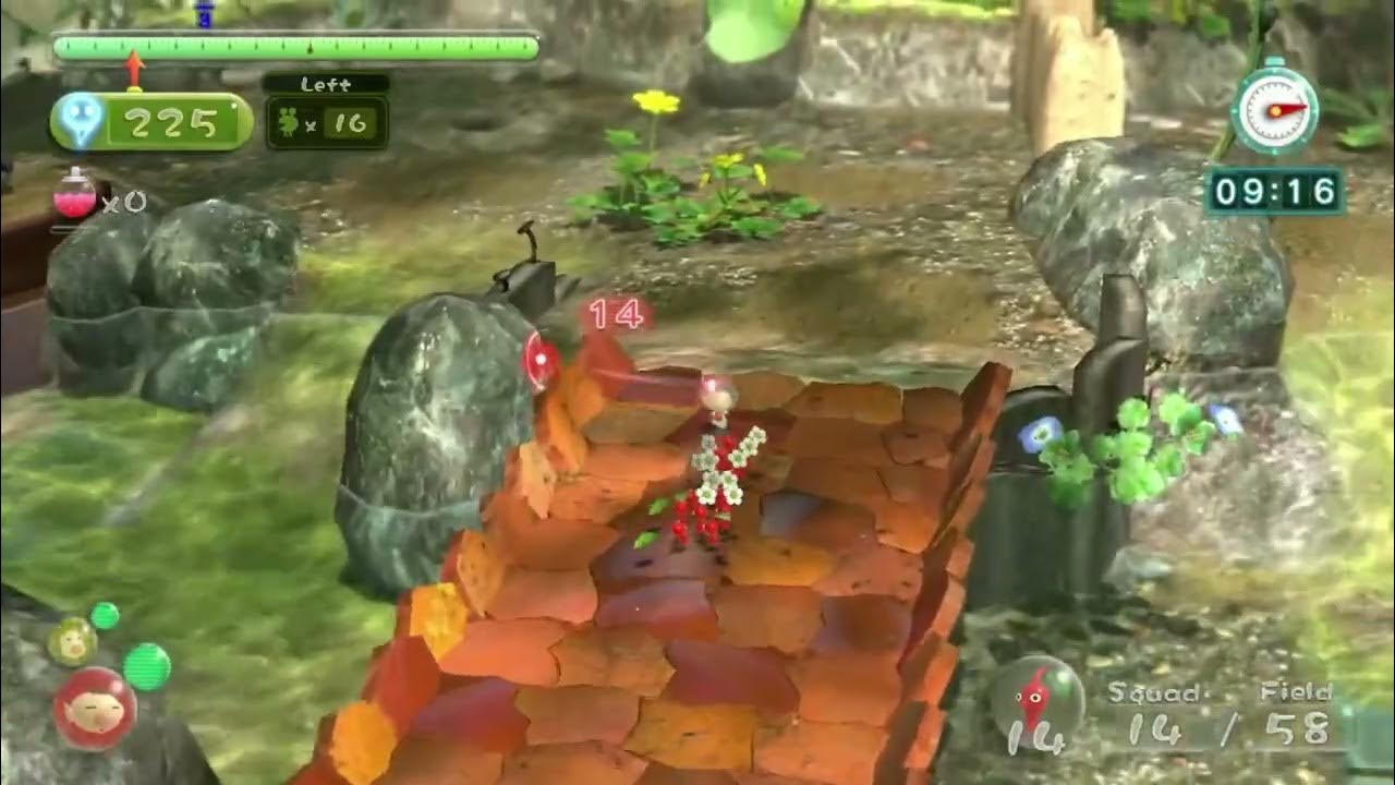 Pikmin 3 Deluxe Olimar's Comeback Day 3 Land, Sea, and Sky - YouTube