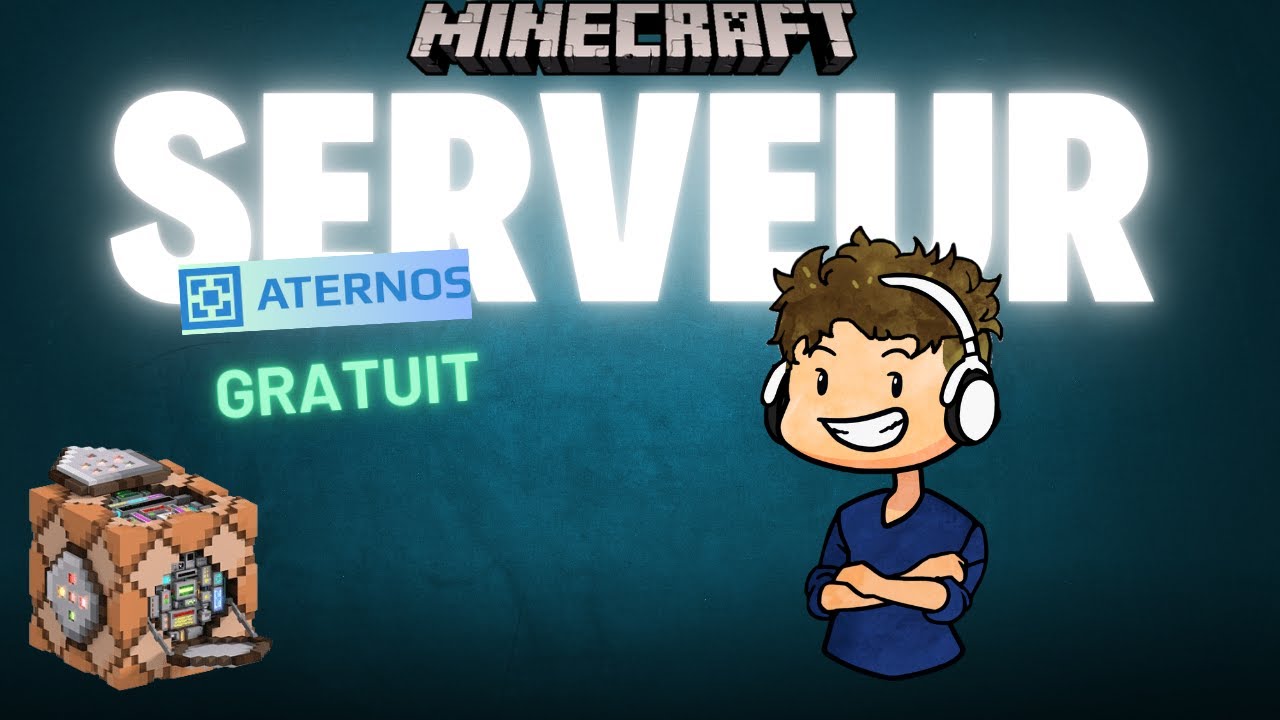 👉 Créer un serveur Minecraft GRATUIT sur Aternos (Guide Complet) | Sponsorisé par Hosterfy - YouTube
