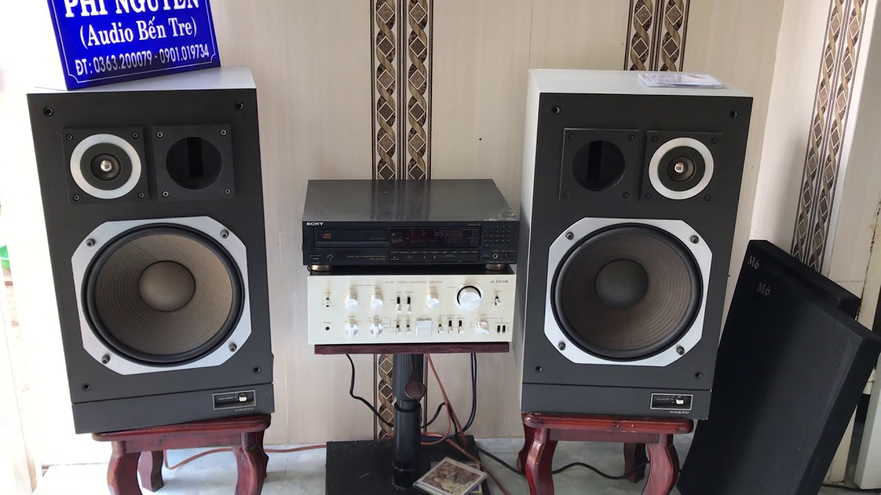 Loa onkyo m6 (bass 32cm) ! Lh 0363200079 - YouTube