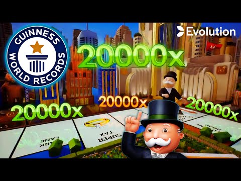Monopoly Big Win Today, New RECORD ! OMG 20.000X !! Get 5.800X ! Automatic RICH ! Thanks God !