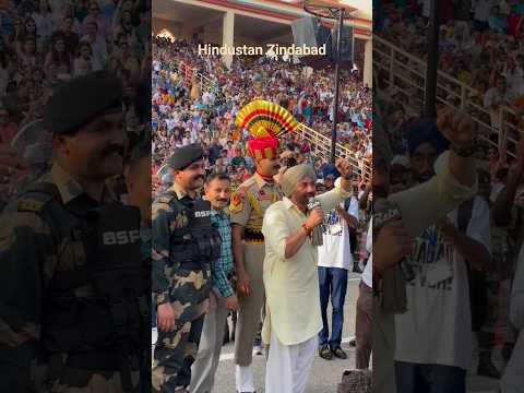 Hindustan Zindabad With Sunny Deol #youtubeshorts #ytshorts #15thaugust #gadar2 #gadar #wagahborder