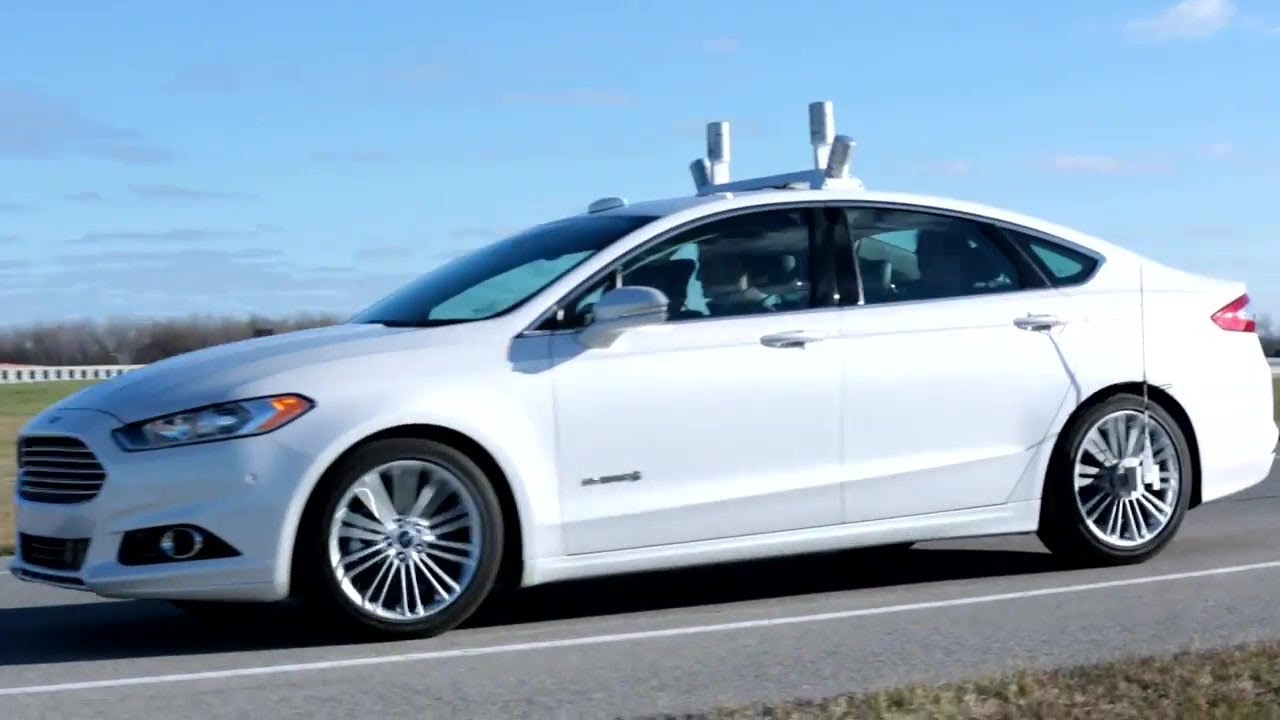 Ford - Fusion Hybrid Autonomous Research Vehicle Testing [720p] - YouTube