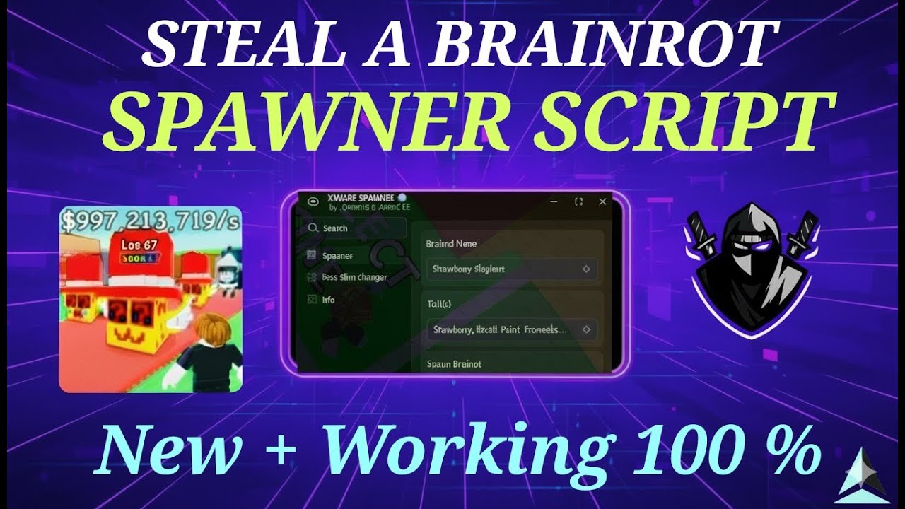 Steal A Brainrot Script | Auto Spawner - YouTube