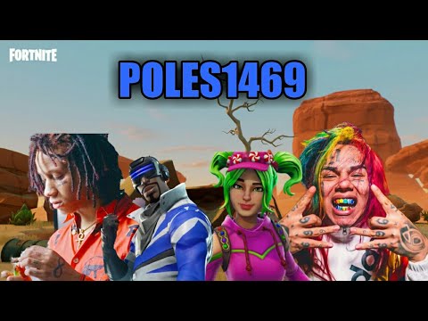 Trippie Redd Ft. 6ix9ine - Poles1469 (Fortnite Music Video) - YouTube
