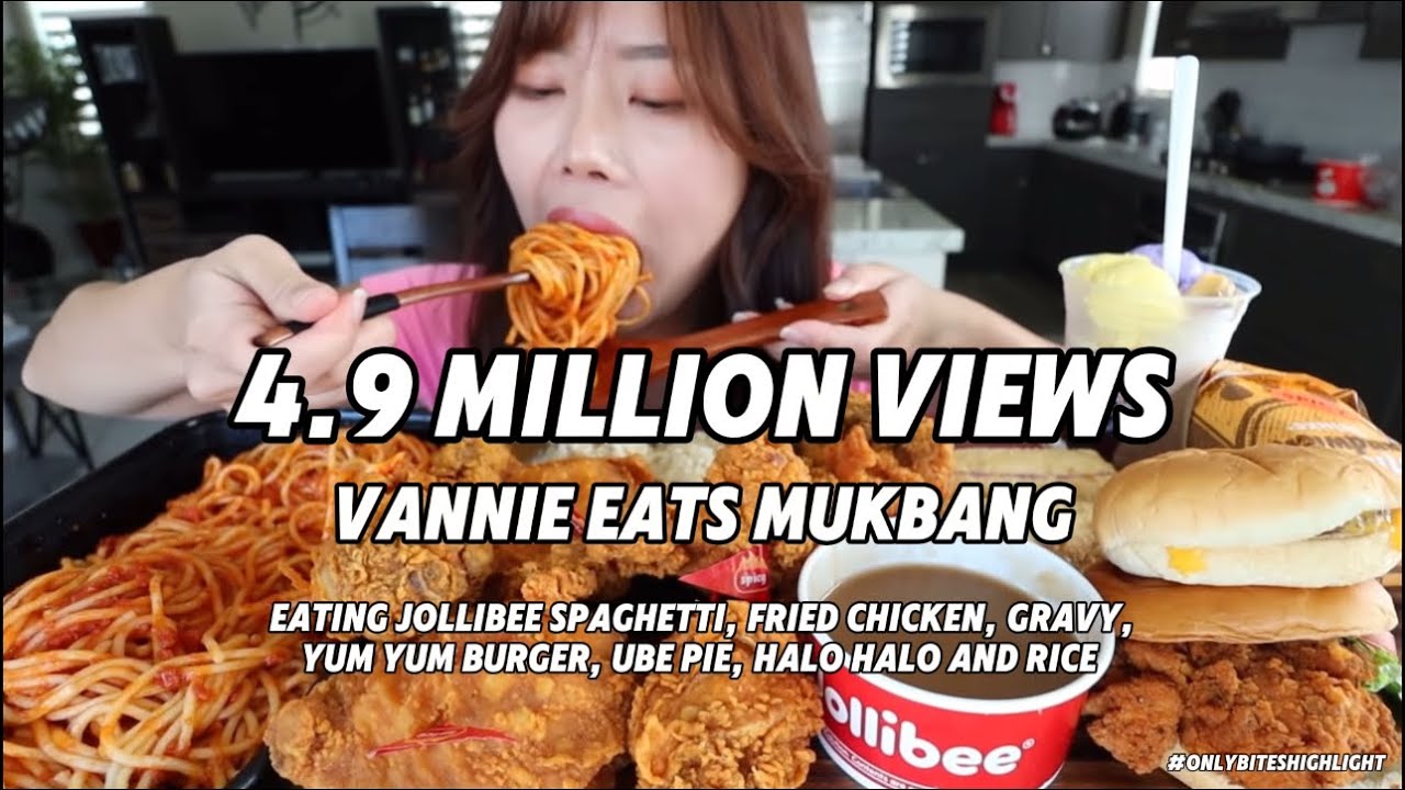 4.9M views - Vannie Eats Mukbang | #onlybiteshighlight - YouTube
