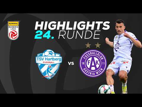 TSV Egger Glas Hartberg - FK Austria Wien 24. Runde ADMIRAL Bundesliga 2025/26