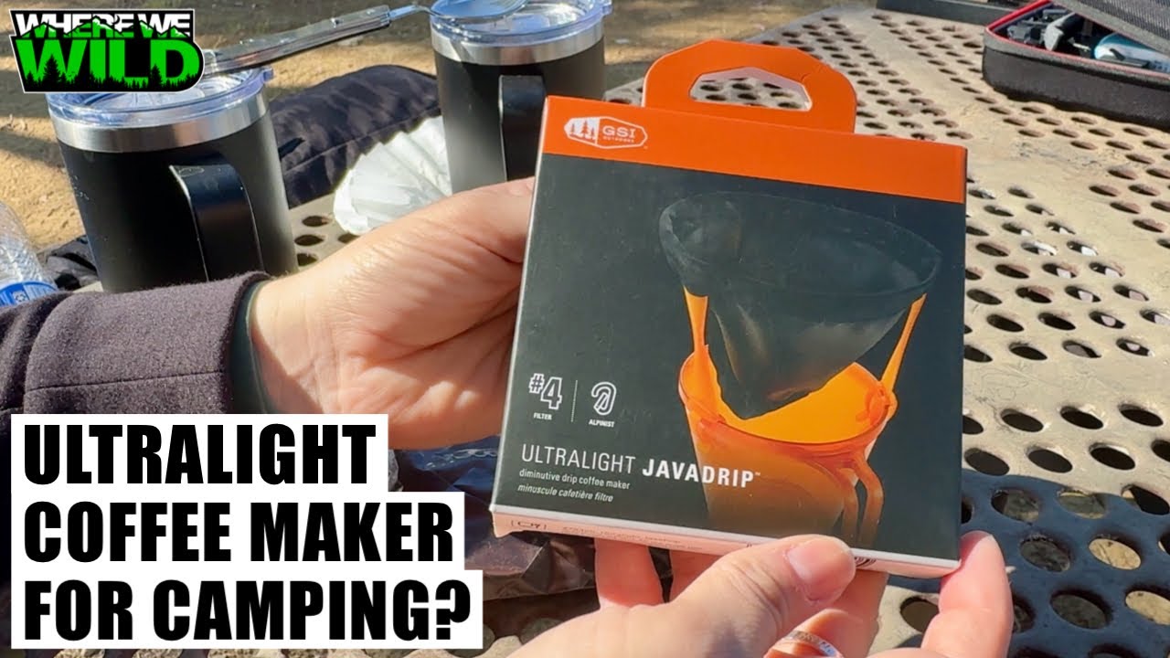 ULTRALIGHT COFFEE MAKER FOR CAMPING? - GSI Java Drip Test & Review ...