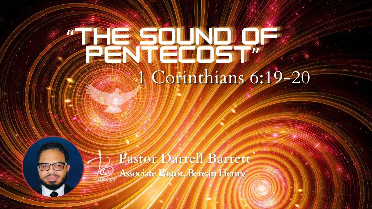 2024 05 19 Pentecost Sunday "The Sound of Pentecost" - YouTube