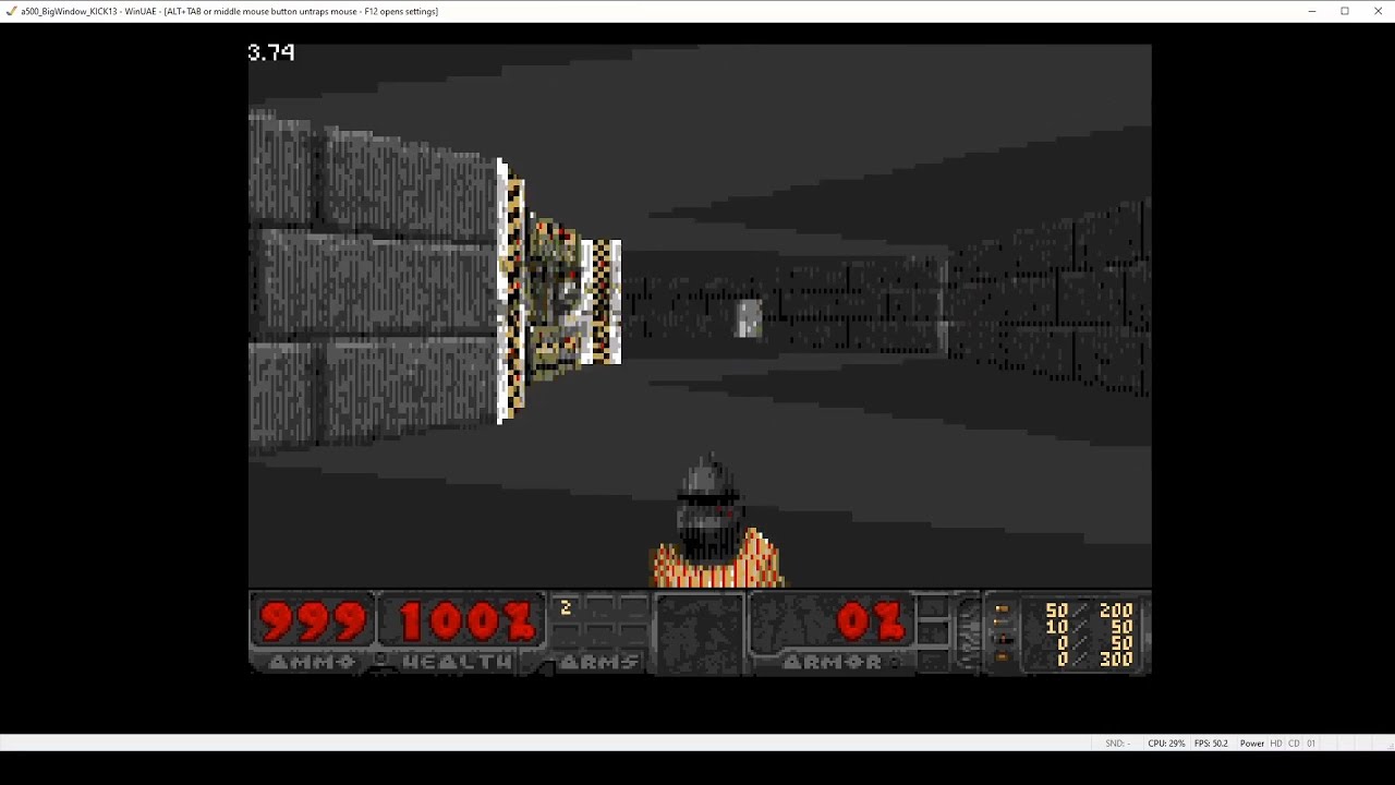 Dread Ep 03 - "Doom" clone for Amiga 500 - Knee deep in the mapping ...