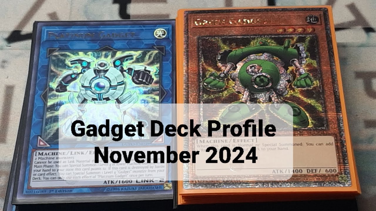 Gadget Deck Profile November 2024 - YouTube