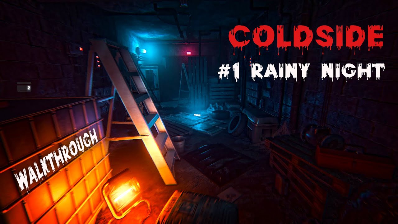 Coldside Horror game | #1 Rainy Night Walkthrough - YouTube
