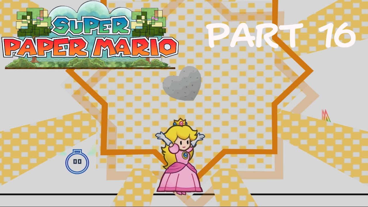 Playthrough: Super Paper Mario (HD) - Part 16 - *boom* went the kingdom ...
