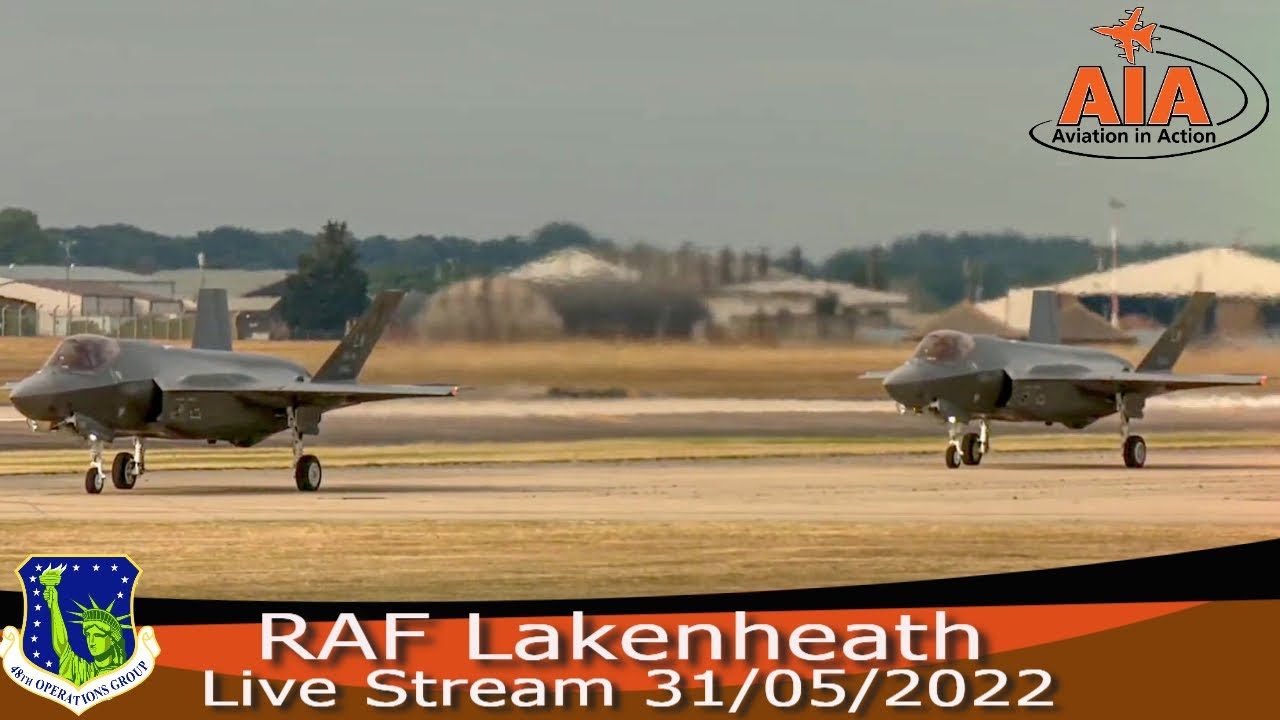 RAF Lakenheath Military Jet Action Live 31-05-2022 - YouTube
