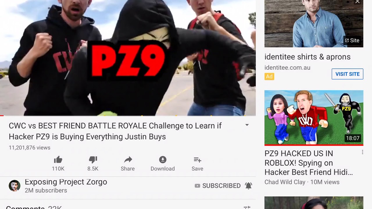 Cwc Vs PZ9 - YouTube