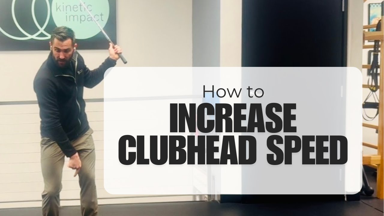 How to Increase Clubhead Speed - YouTube
