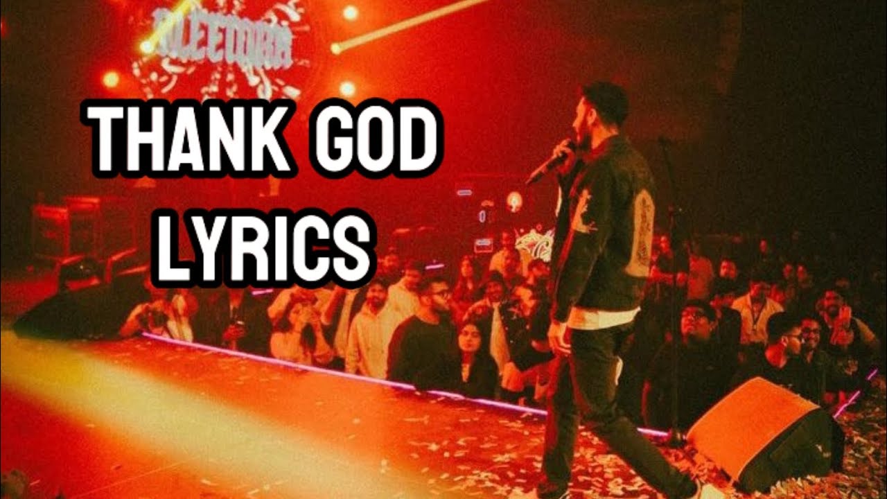 Thank God Lyrical Video | Aleemrk | Beat Prod By Umair #youtube #rap # ...