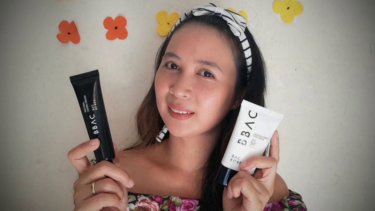 BBAC Aqua Soothing Sun Cream & BBAC Natural Cover Cream Quick Review ...