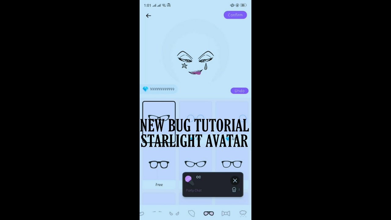 LITMATCH TUTORIAL NEW BUG STARLIGHT AVATAR - YouTube