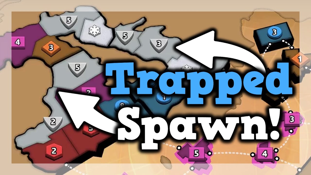 When Your Spawn Traps Your Troops! - YouTube
