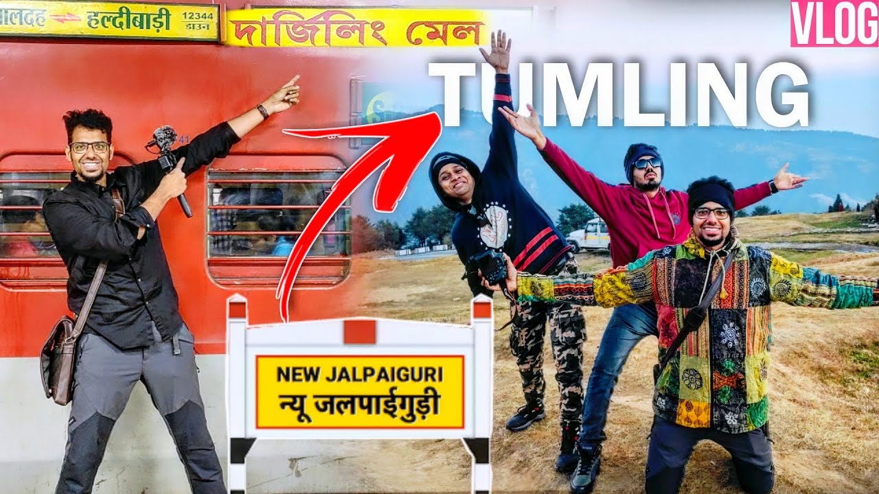 Journey Starts Towards Sandakphu | NJP To Tumling | Chitrey | Shikhar ...
