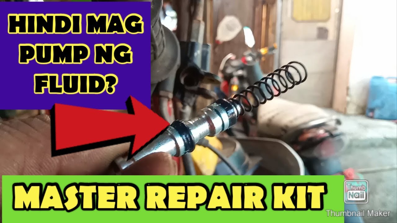 BRAKE MASTER REPAIR KIT - YouTube