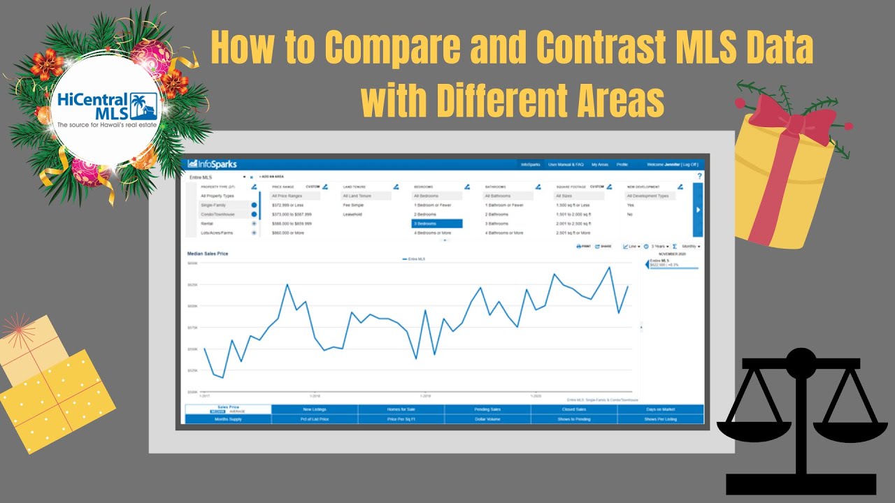 How to Compare and Contrast MLS Data with Different Areas - YouTube