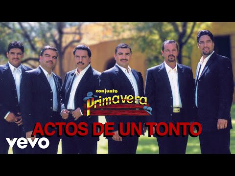 Conjunto Primavera - Actos De Un Tonto (Visualizer)