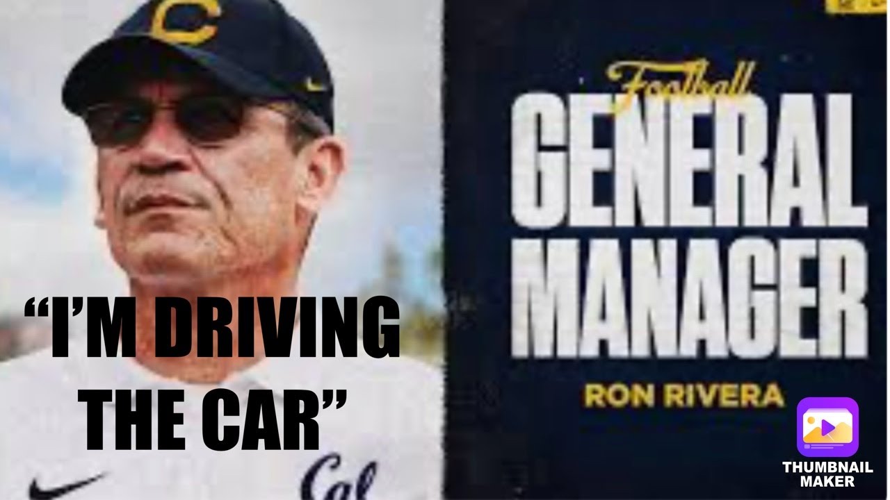 Cal Football GM Ron Rivera Tells The Athletic’s Mike Silver He’s ...