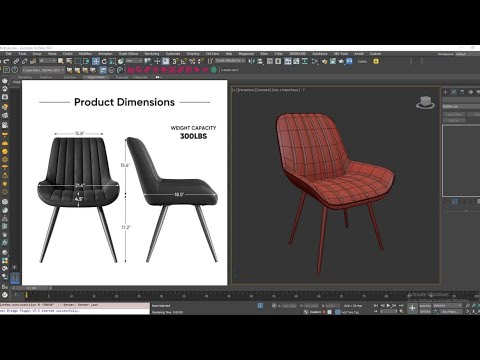 Modeling a Chair in 3ds Max | Edit Poly + Open Subdiv Workflow - YouTube
