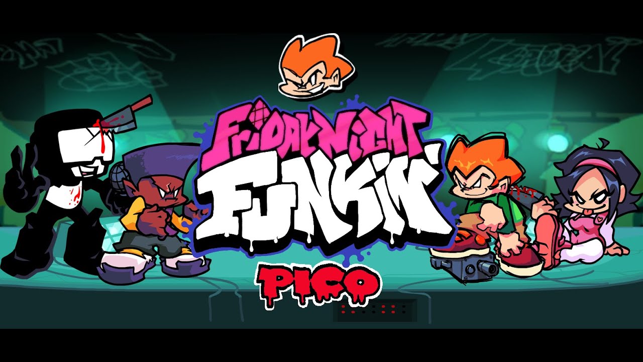Friday Night Funkin' Pico Update in Mobile all levels - YouTube