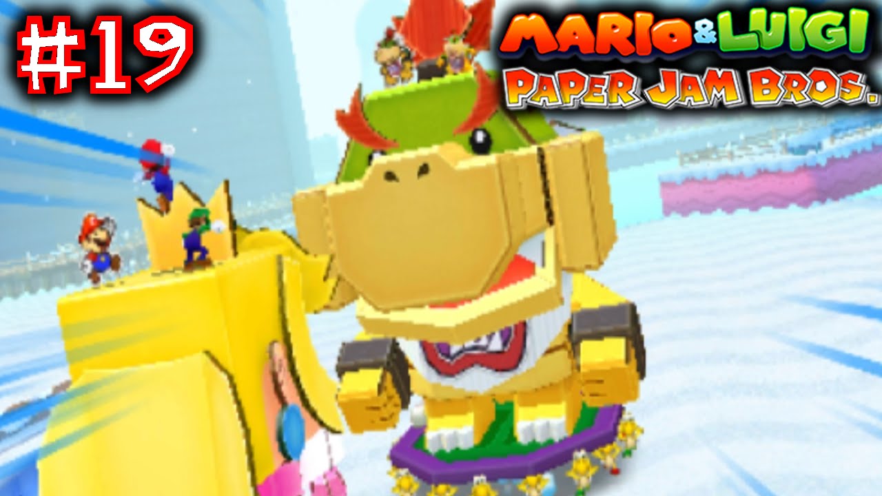 MARIO & LUIGI: PAPER JAM BROS. - Part 19 - PAPERCRAFT PEACH VS ...