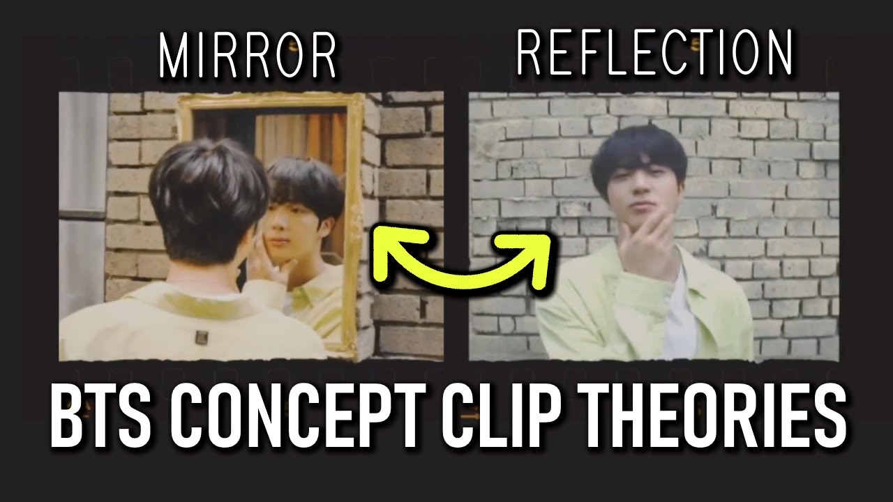 BTS 'BE' Concept Clips [THEORIES] Mirror & Reflection - YouTube