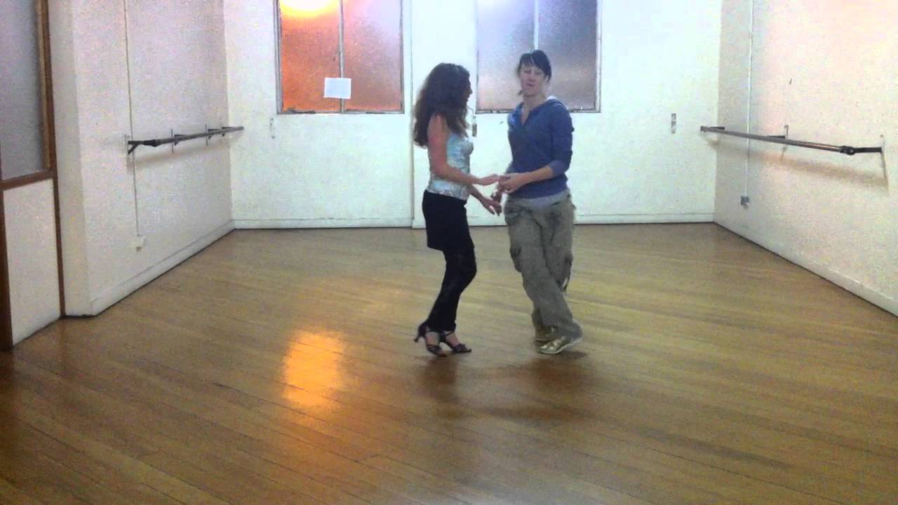 Infinity Dance Company Salsa Turn Pattern - YouTube