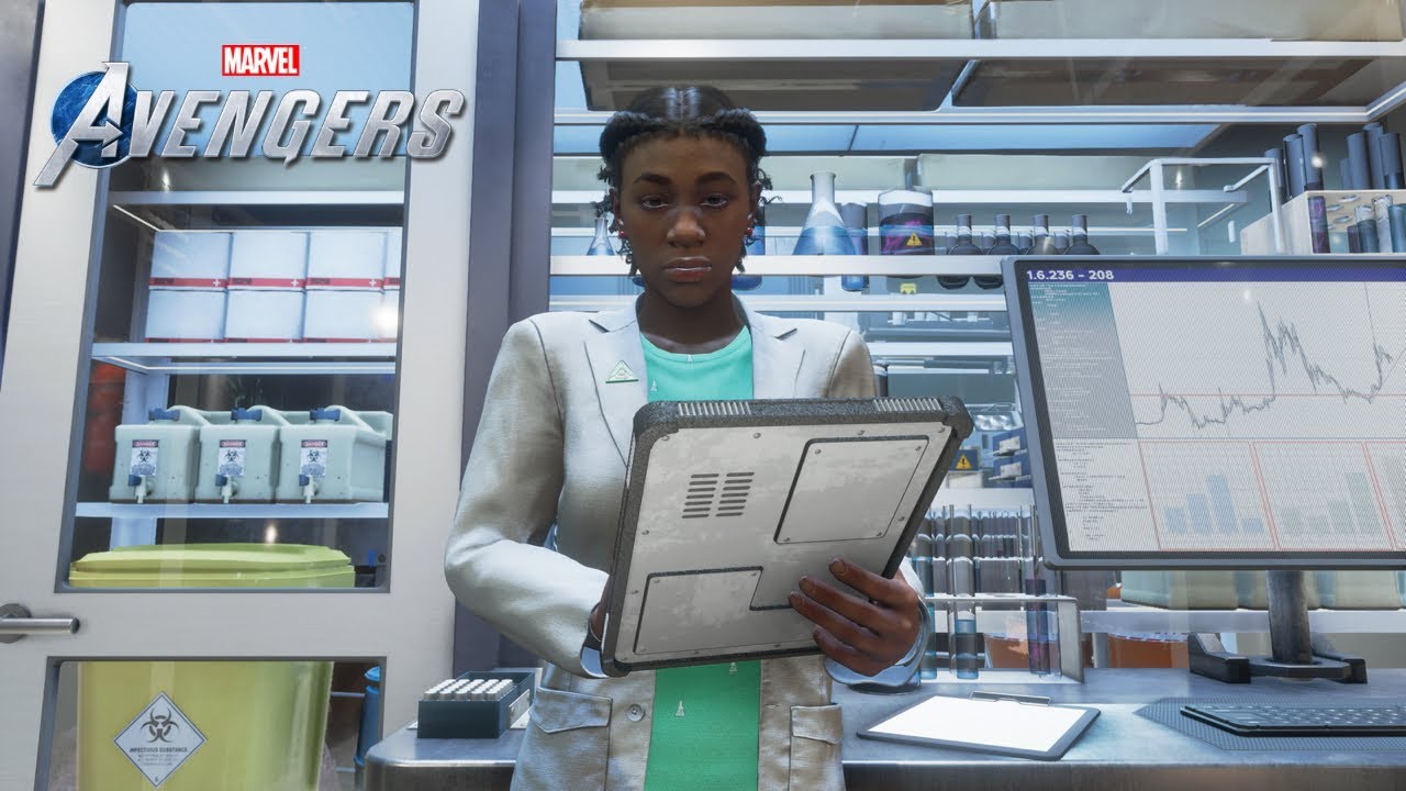 Meeting Liz Allen in Marvel's Avengers - YouTube