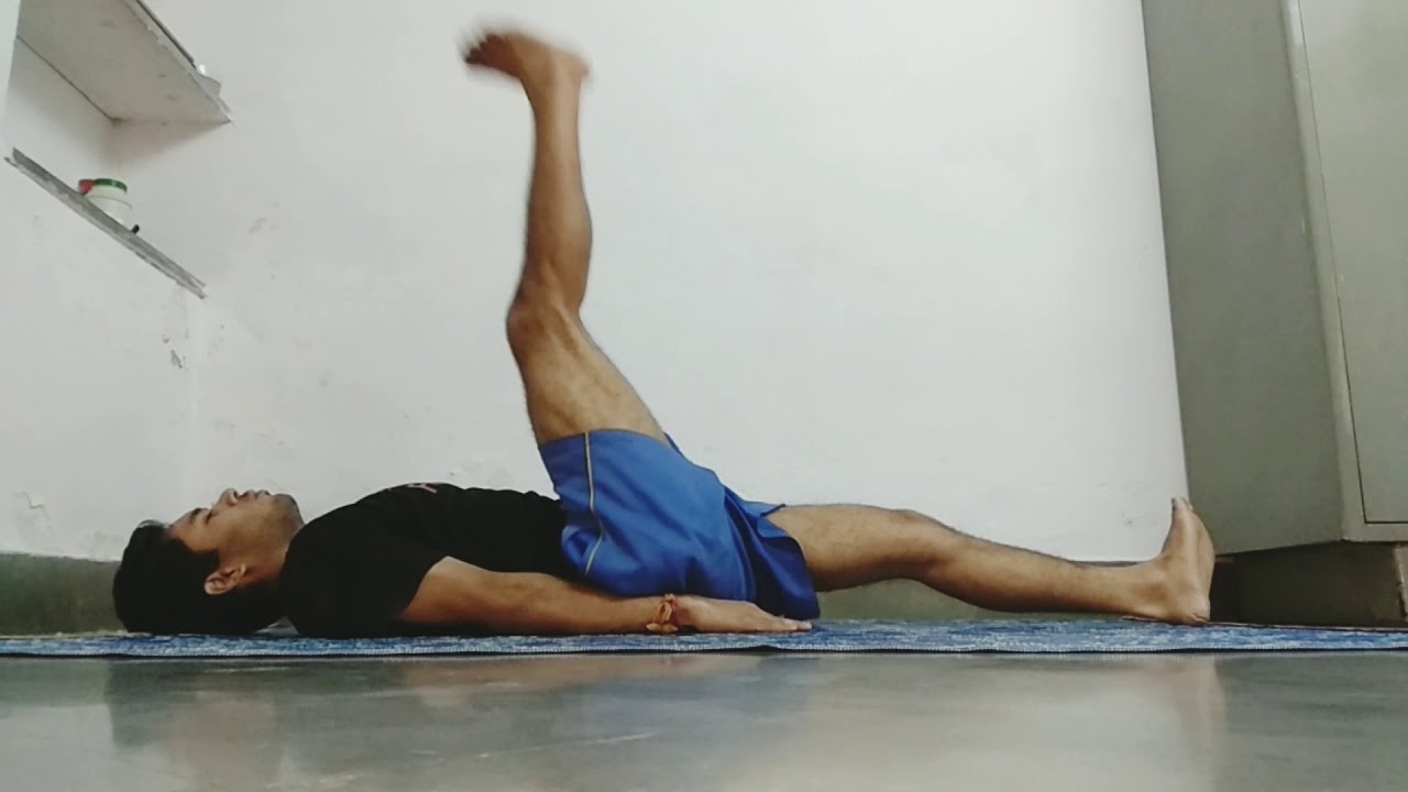 Pada chakrasana yoga - YouTube