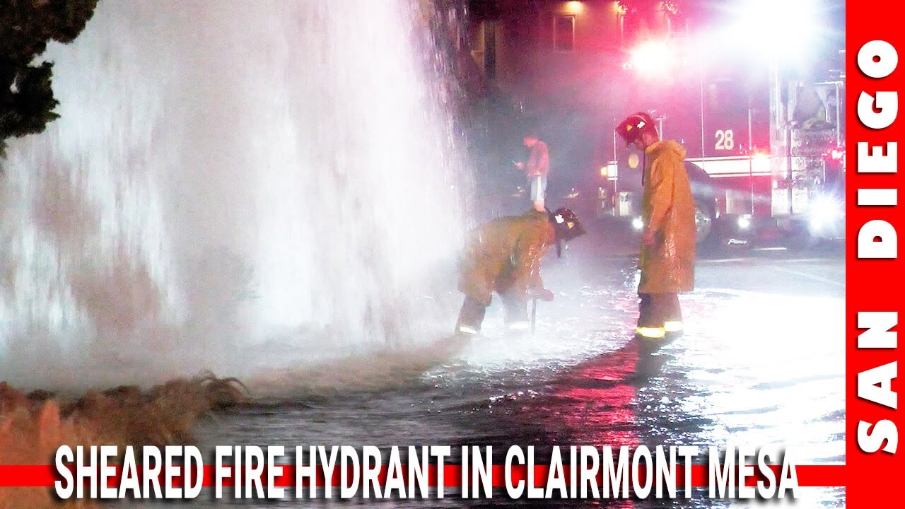 Sheared Hydrant | Clairemont Mesa | 20240718 (4K) - YouTube