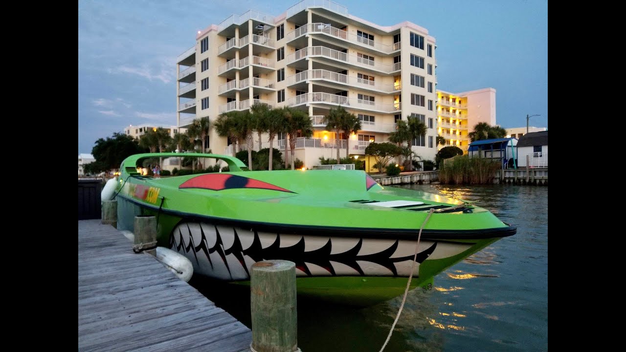 Jet Boat Scream Machine Destin FL - YouTube