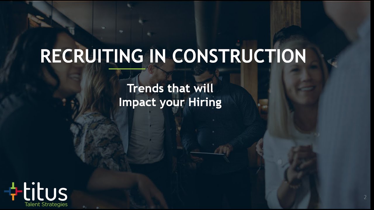Recruiting in Construction Webinar - YouTube