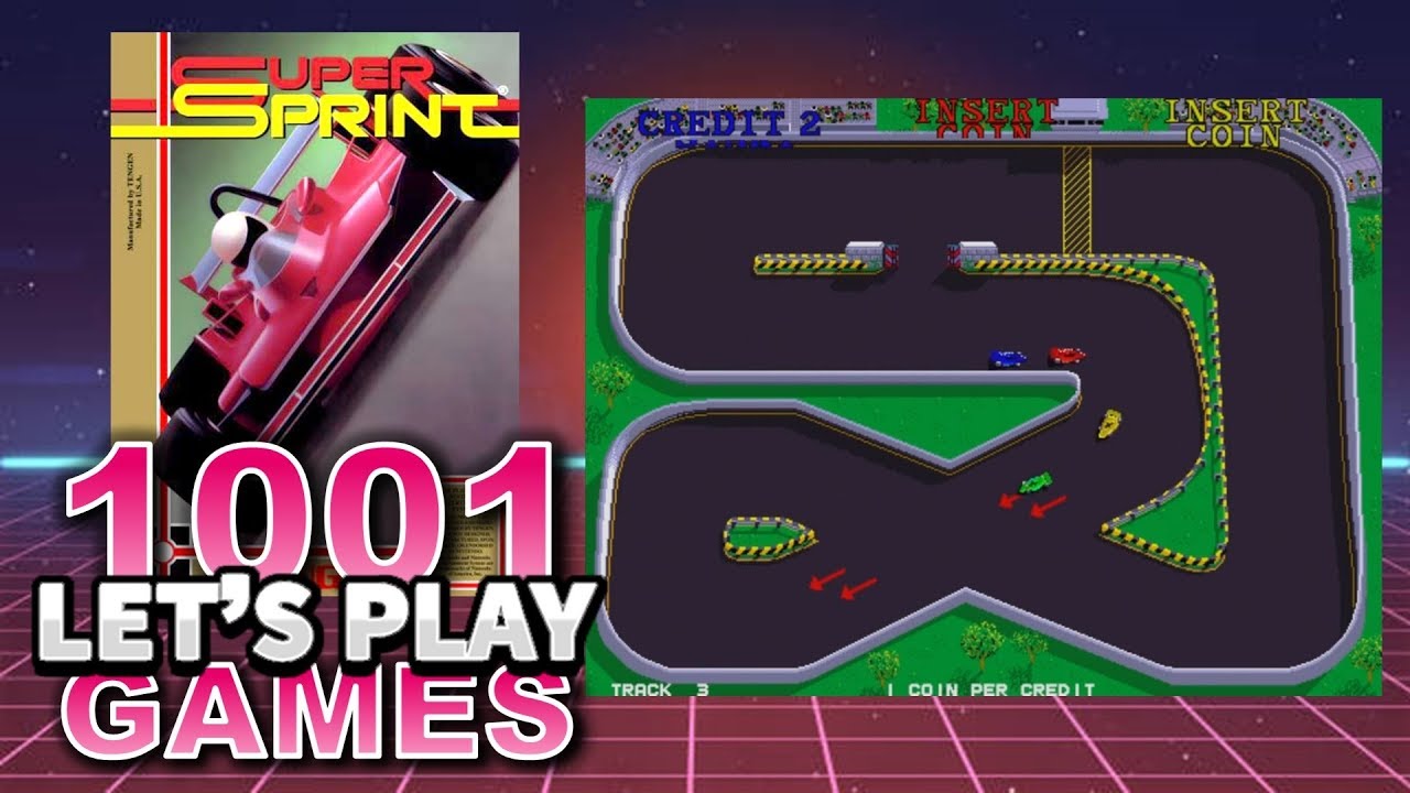 Super Sprint (Arcade & NES) - Let's Play 1001 Games - Episode 399 - YouTube