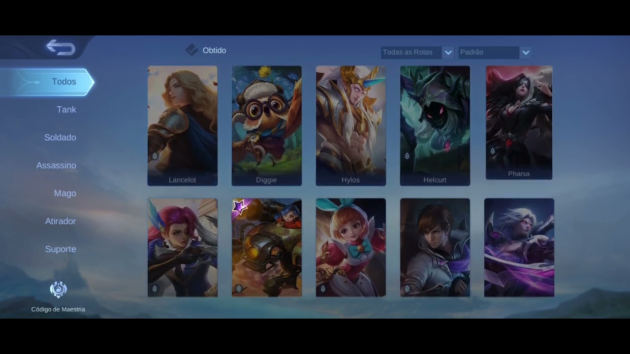 Conheça os heróis do jogo mobile legends Bang bang - YouTube