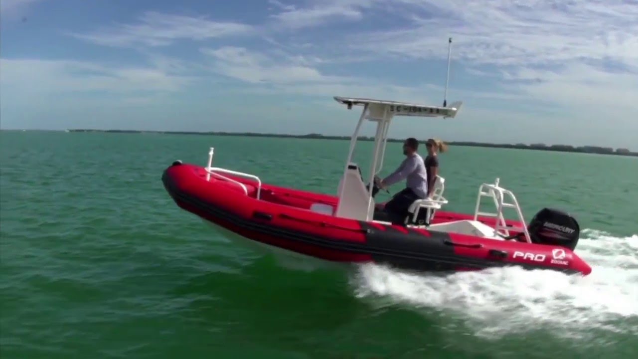 2016 Zodiac Nautic bateau semi-rigide et Mercury Marine moteur hors ...