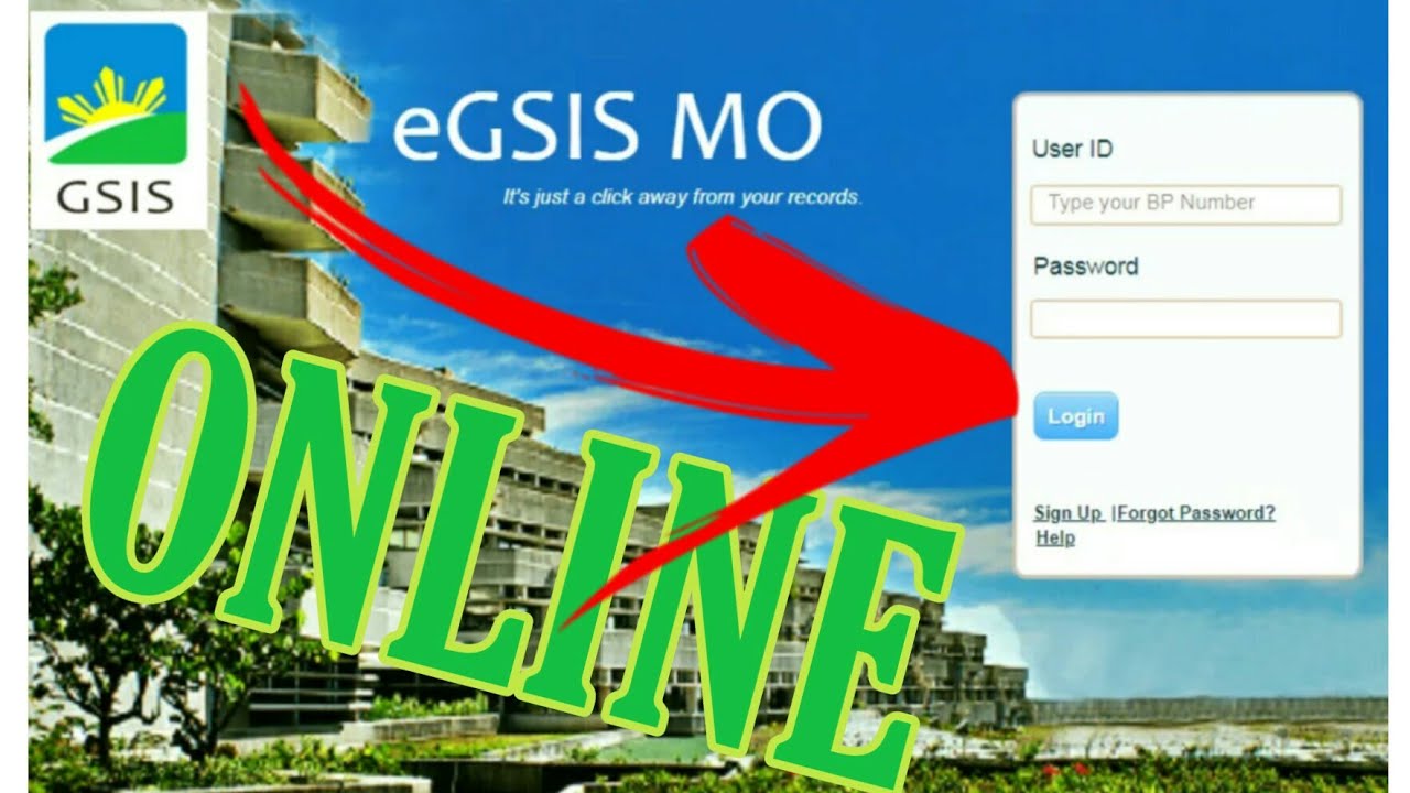 eGSISmo | Register your GSIS Online - YouTube