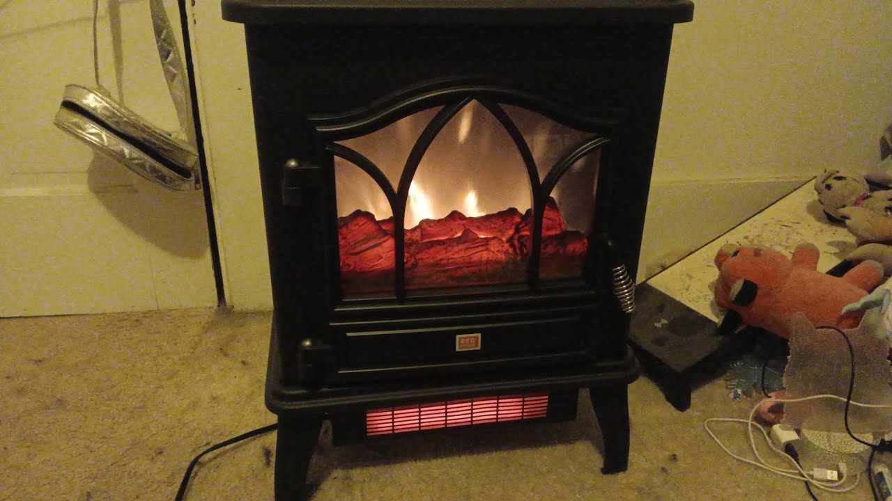 RED STONE dimplex heater model CFI-470-11 - YouTube