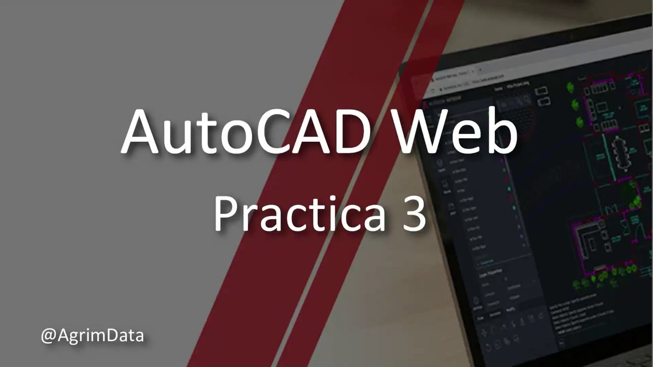 v12 AutoCAD Web Taller Gratuito - Practica 3 - YouTube