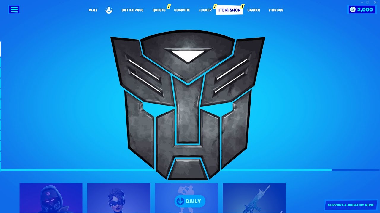 Unbelievable NEW Season Item Shop Revealed in Fortnite ! - YouTube