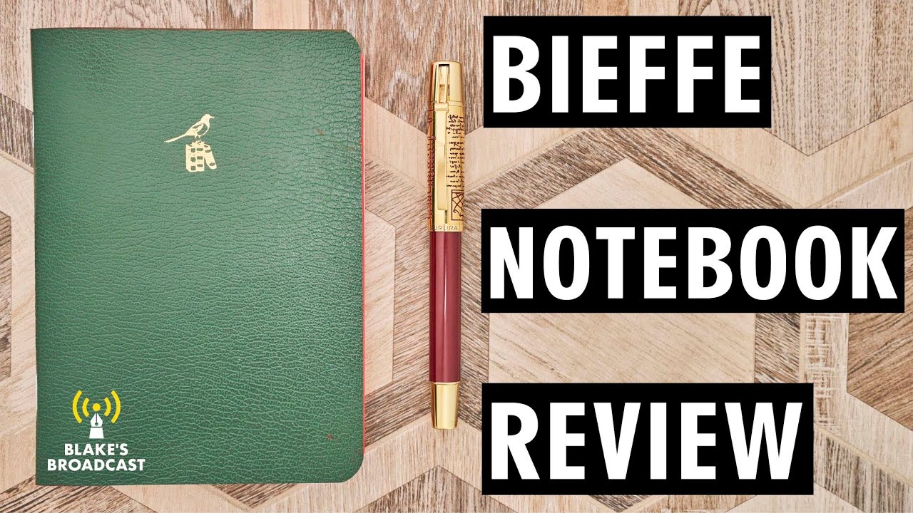 Bieffe Italian Notebook Review 4K - YouTube