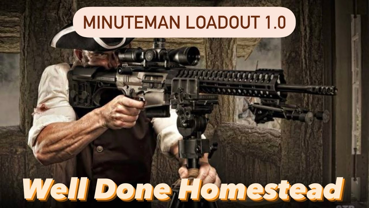 Modern Minuteman Load-out 1.0 - YouTube
