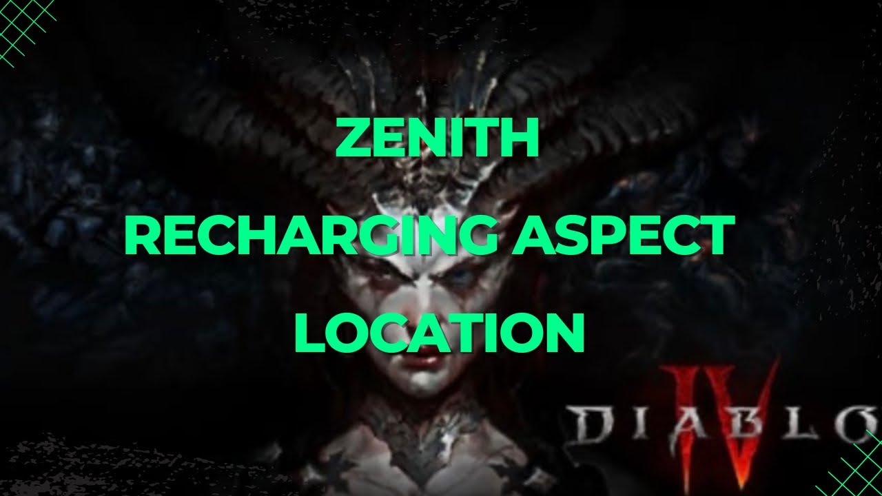 Diablo 4: Zenith (Recharging Aspect) Location - YouTube
