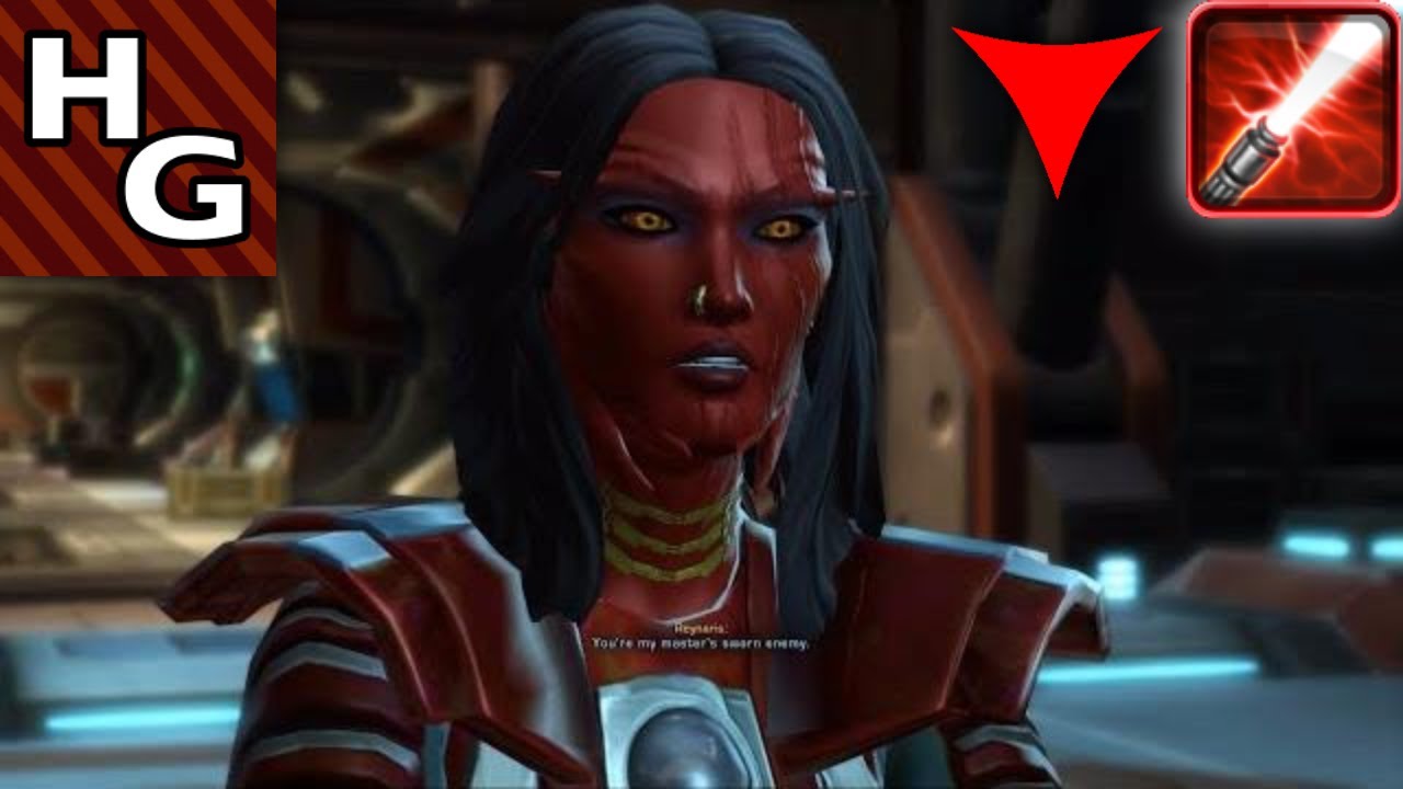SWTOR Sith Warrior [DS Female] Ch.1 Interlude A Threat Leveled - YouTube