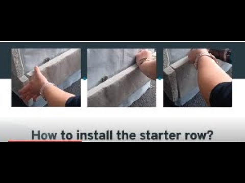 Video 2 - Maibec Acenta - How to install the starter row - YouTube